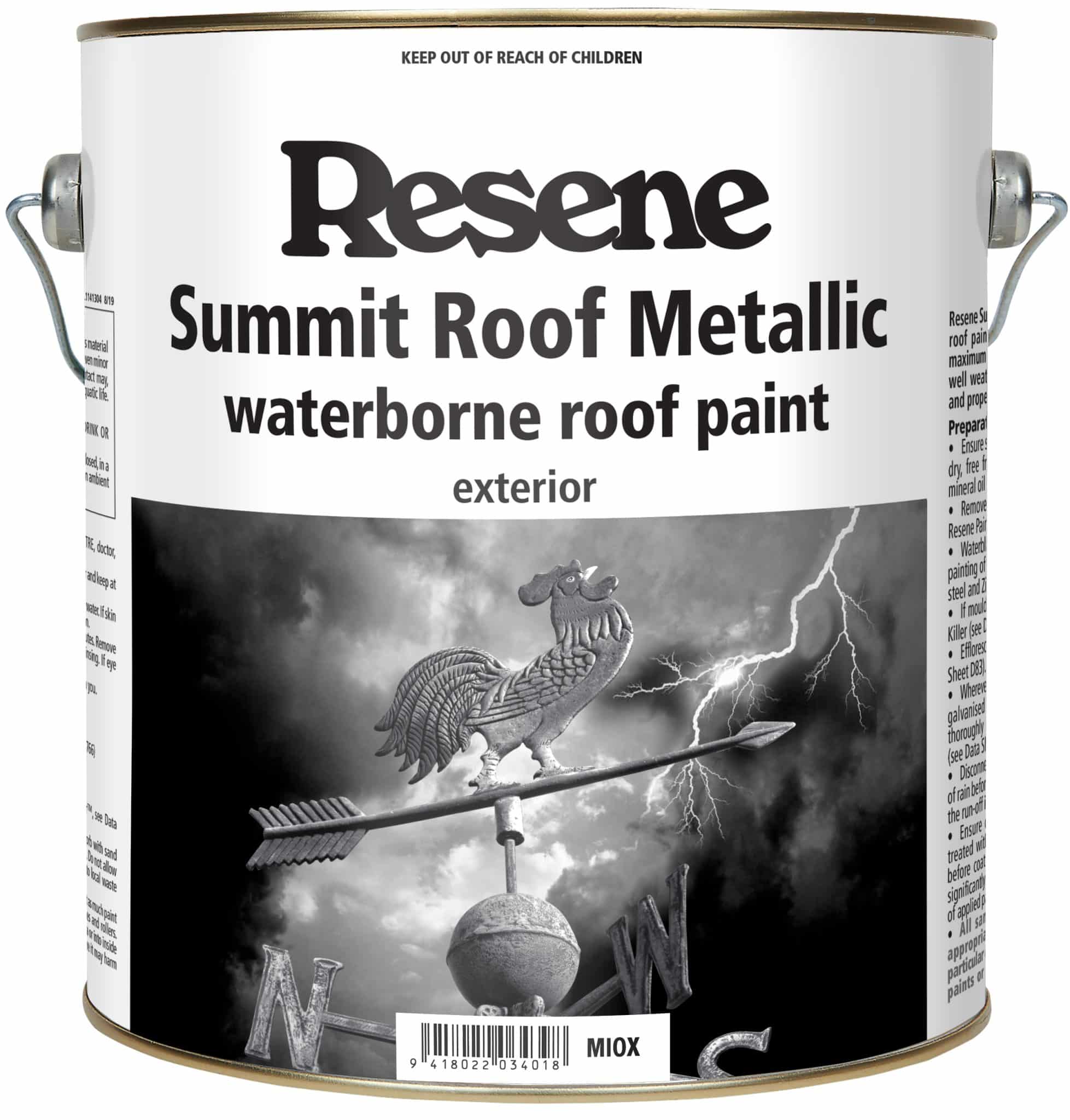 Resene Summit Roof Metallic - Eco Choice Aotearoa