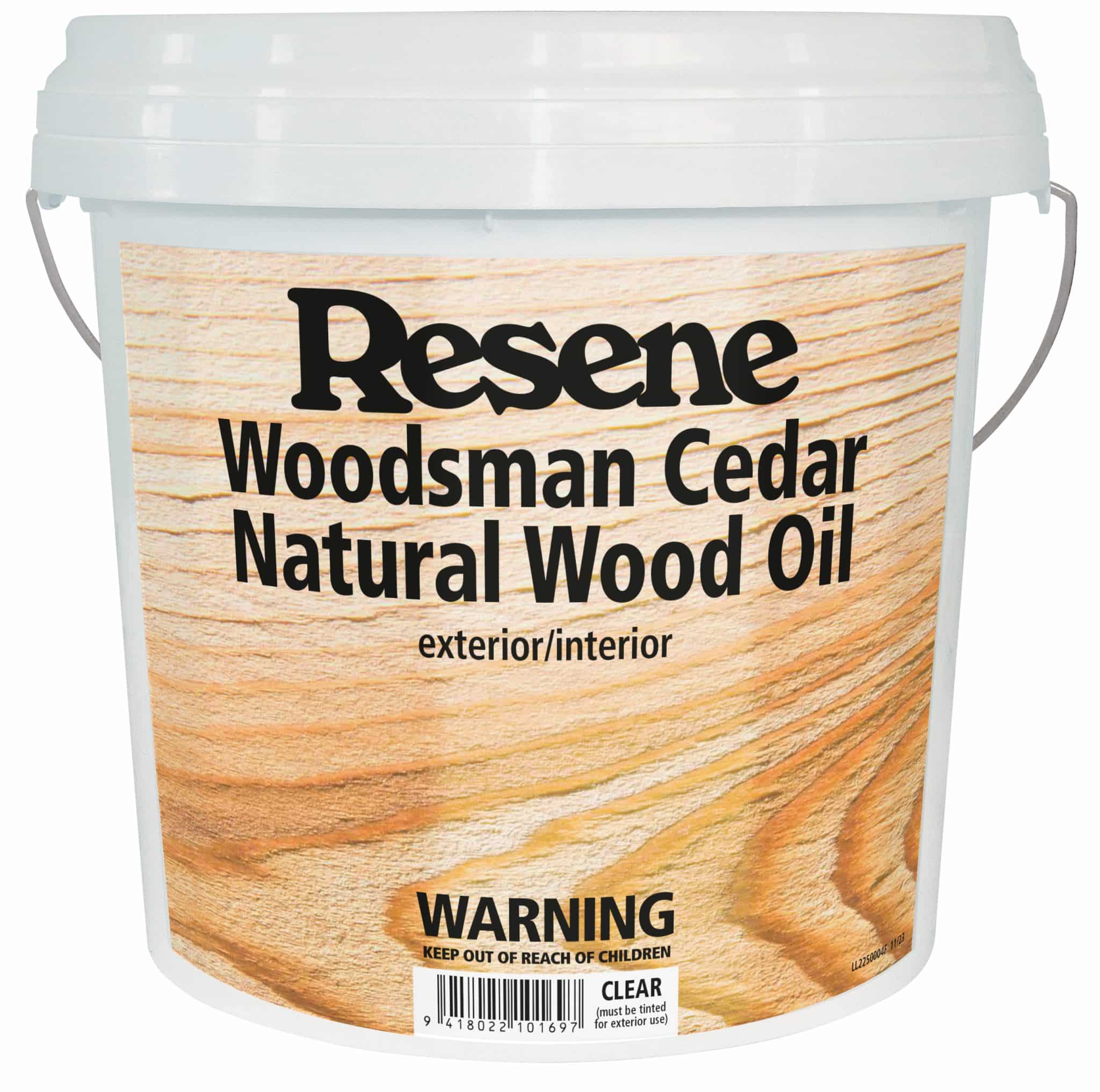 Woodsman Cedar Natural Wood Oil - Eco Choice Aotearoa