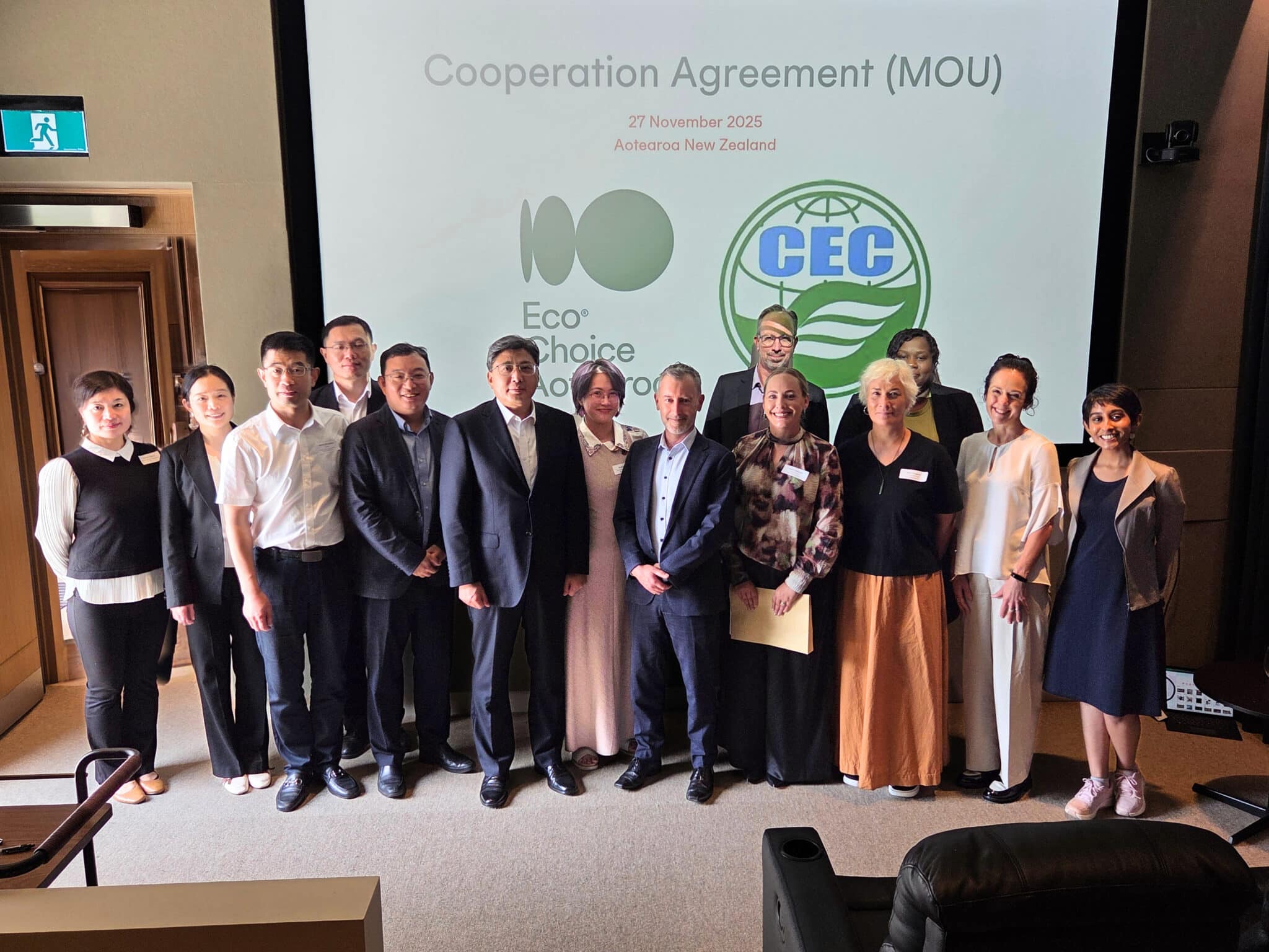 Eco Choice Aotearoa signs MOU with China Environmental United ...
