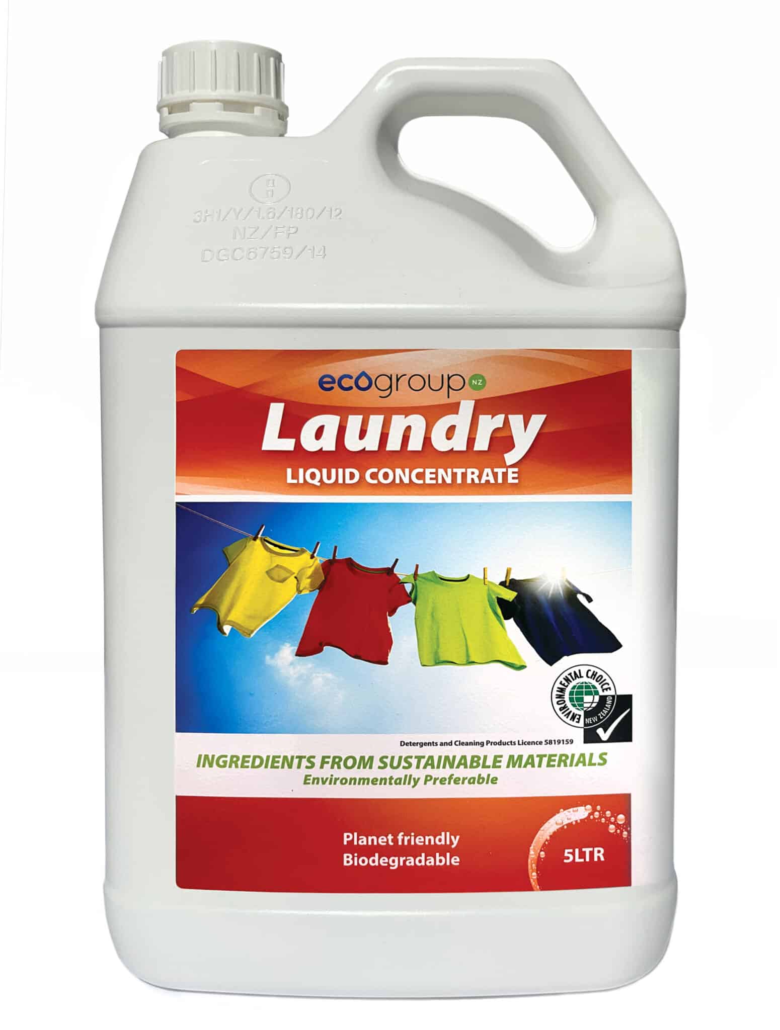 Eco Group Laundry Liquid Concentrate - Eco Choice Aotearoa
