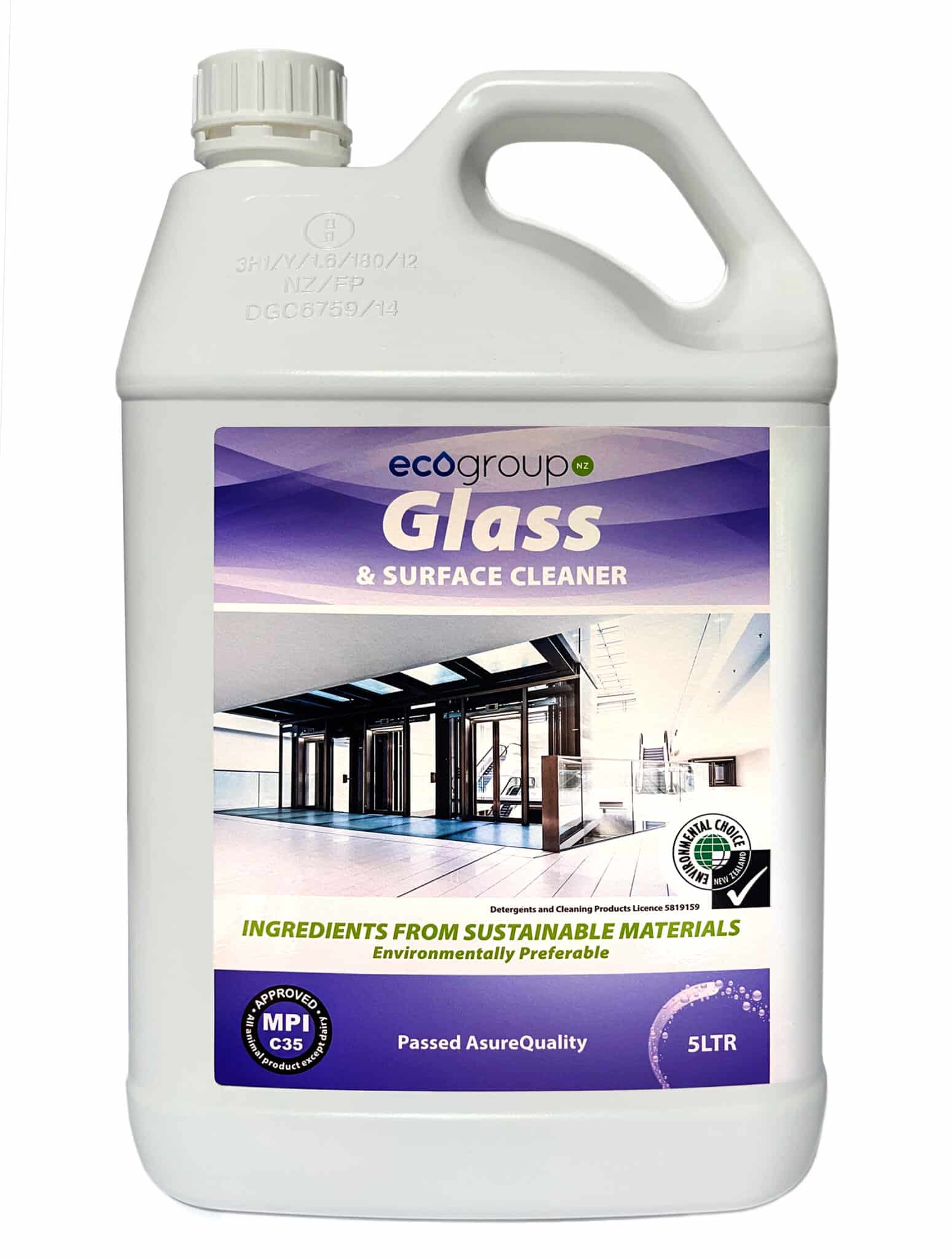 Eco Group Glass and Surface Cleaner - Eco Choice Aotearoa
