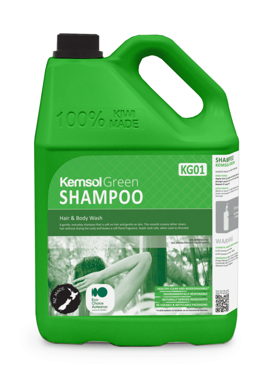 Kemsol Green Shampoo - Eco Choice Aotearoa